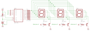 Multiplexing 7 segment LED displays with Arduino – My Blog